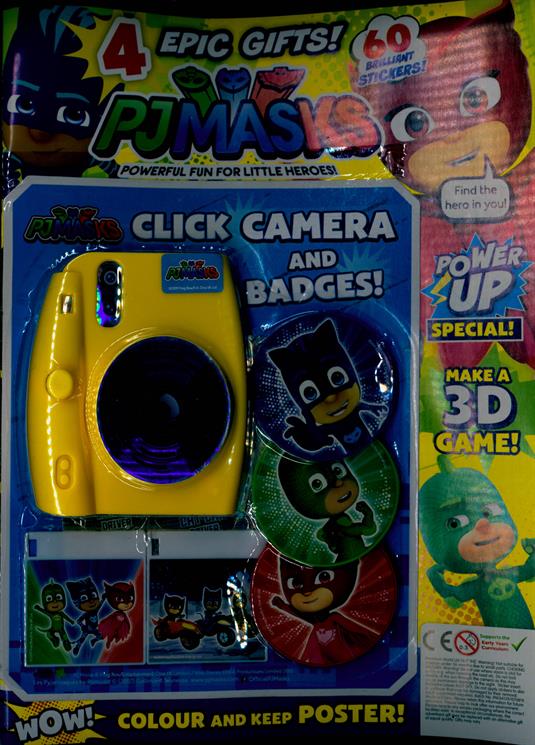 Pj Masks Magazine Subscription | Buy at Newsstand.co.uk | Pre School