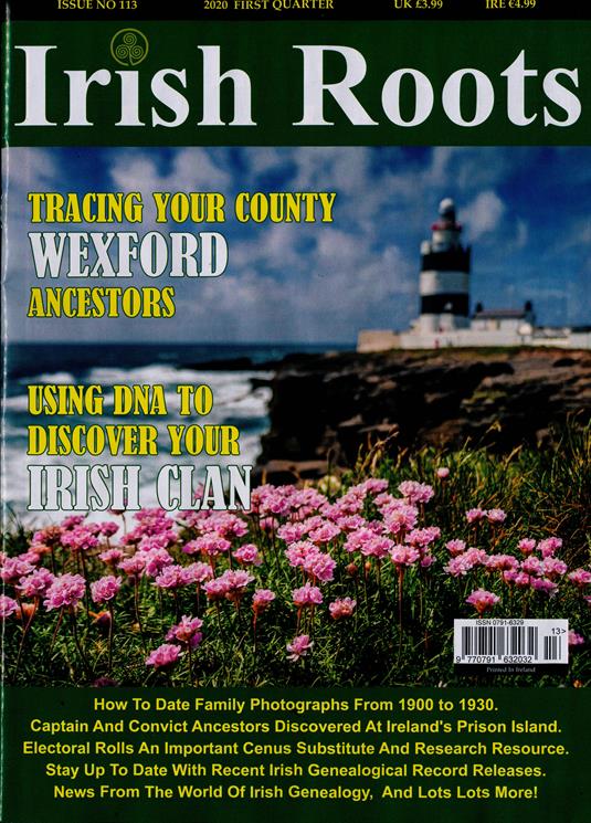 Irish Roots Magazine Subscription | Buy at Newsstand.co.uk | Miscellaneous