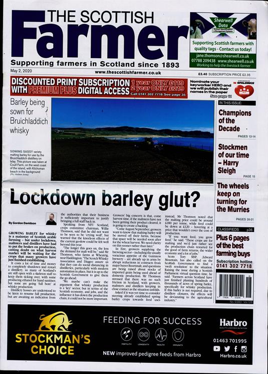 Scottish Farmer Magazine Subscription | Buy at Newsstand.co.uk ...