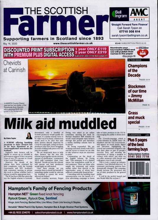 Scottish Farmer Magazine Subscription | Buy at Newsstand.co.uk ...