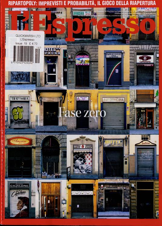 L Espresso Magazine Subscription | Buy at Newsstand.co.uk | Italian