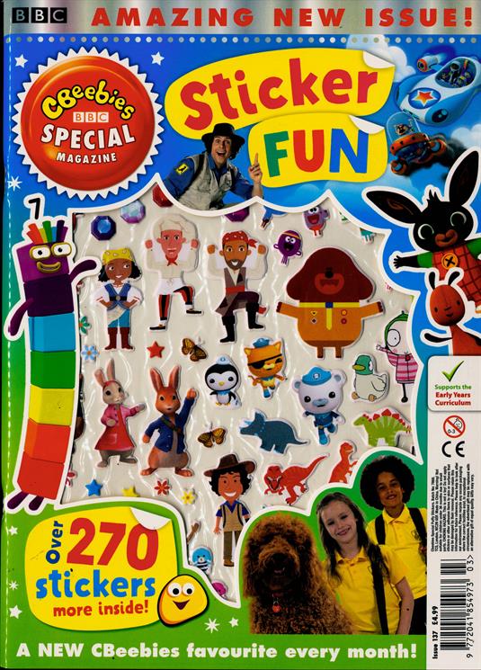 Cbeebies Special Gift Magazine Subscription | Buy at Newsstand.co.uk ...