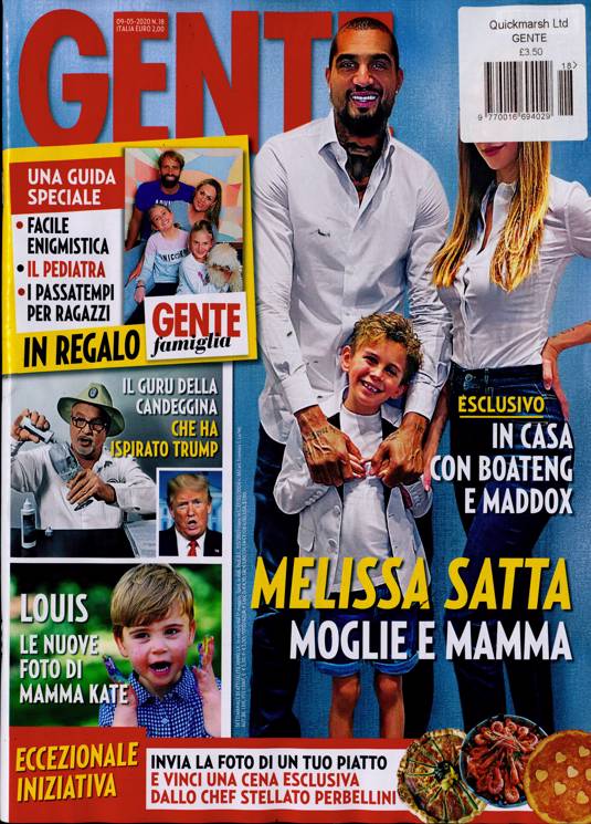 Gente Magazine Subscription | Buy at Newsstand.co.uk | Italian