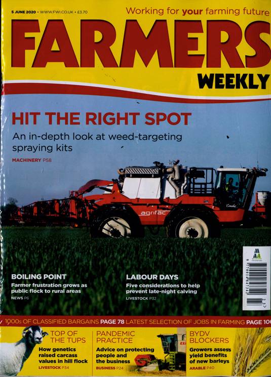 Farmers Weekly Magazine Subscription | Buy at Newsstand.co.uk | Agriculture