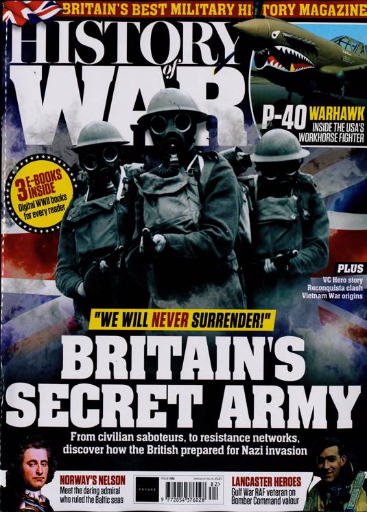 History Of War Magazine Subscription | Buy at Newsstand.co.uk | Military