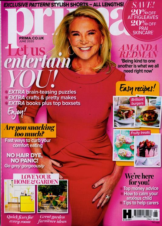 Prima Magazine Subscription | Buy at Newsstand.co.uk | Women's Lifestyle