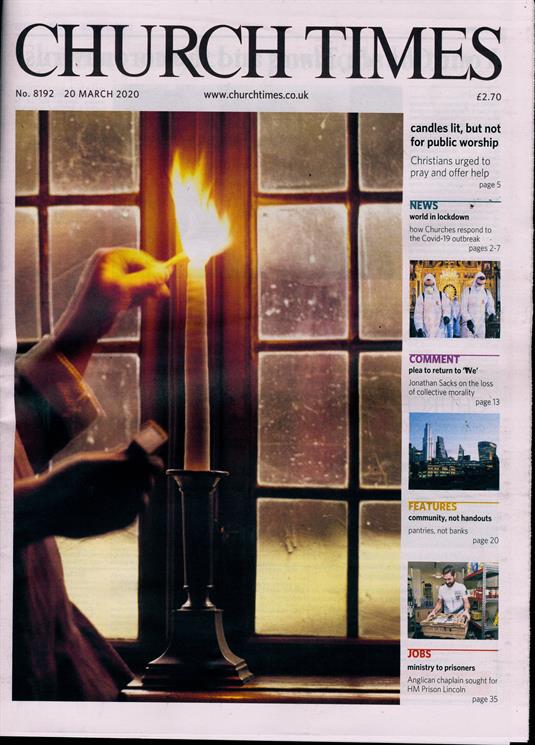 Church Times Magazine Subscription | Buy at Newsstand.co.uk | Religion