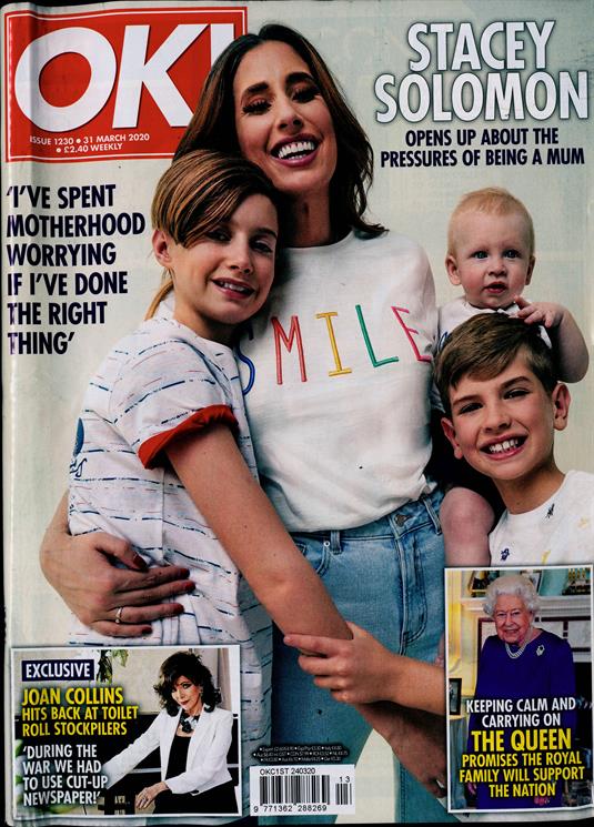 Ok! Magazine Subscription | Buy at Newsstand.co.uk | Women's Weekly