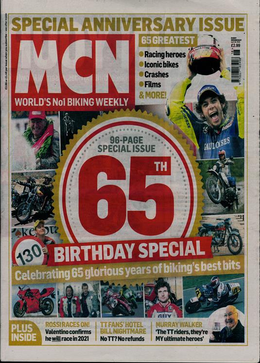 Motorcycle News Magazine Subscription | Buy at Newsstand.co.uk ...