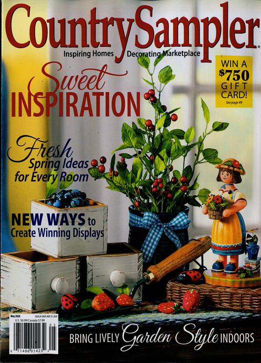 Country Sampler Magazine Subscription | Buy at Newsstand.co.uk | Home ...
