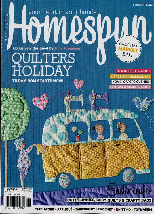 Homespun Magazine Subscription | Buy at Newsstand.co.uk | Home Crafts