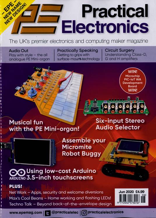 Practical Electronics Magazine Subscription | Buy at Newsstand.co.uk ...