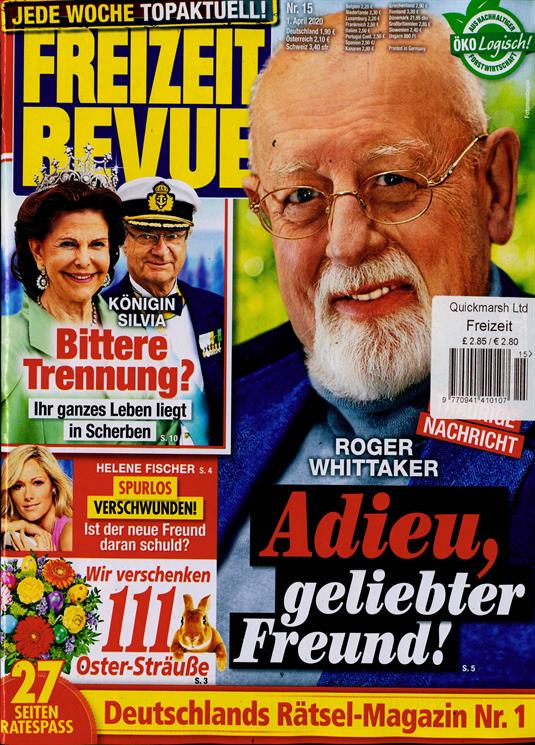 Freizeit Revue Magazine Subscription | Buy at Newsstand.co.uk | German