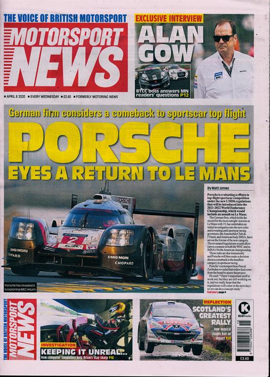 Motorsport News Magazine Subscription | Buy at Newsstand.co.uk ...