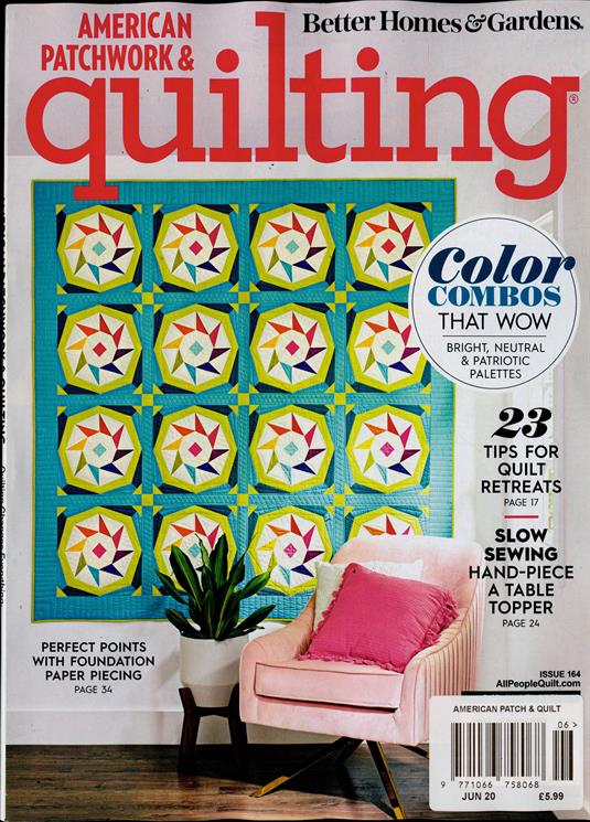 American Patchwork Quilting Magazine Subscription | Buy at Newsstand.co.uk | Quilting