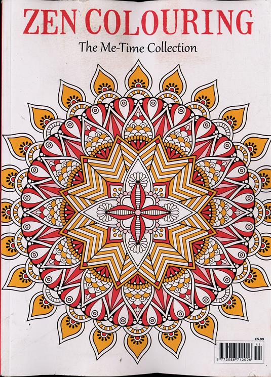 Zen Colouring Magazine Subscription | Buy at Newsstand.co.uk | Colouring