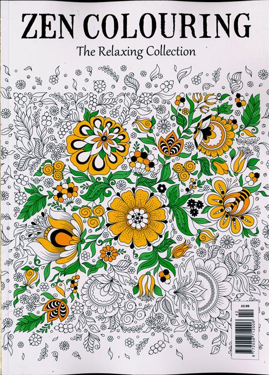 Zen Colouring Magazine Subscription | Buy at Newsstand.co.uk | Colouring