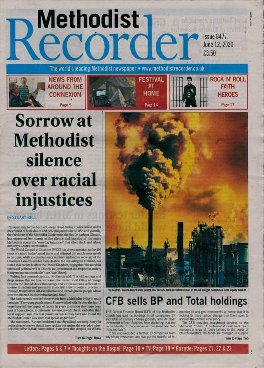 Methodist Recorder Magazine Subscription | Buy at Newsstand.co.uk ...