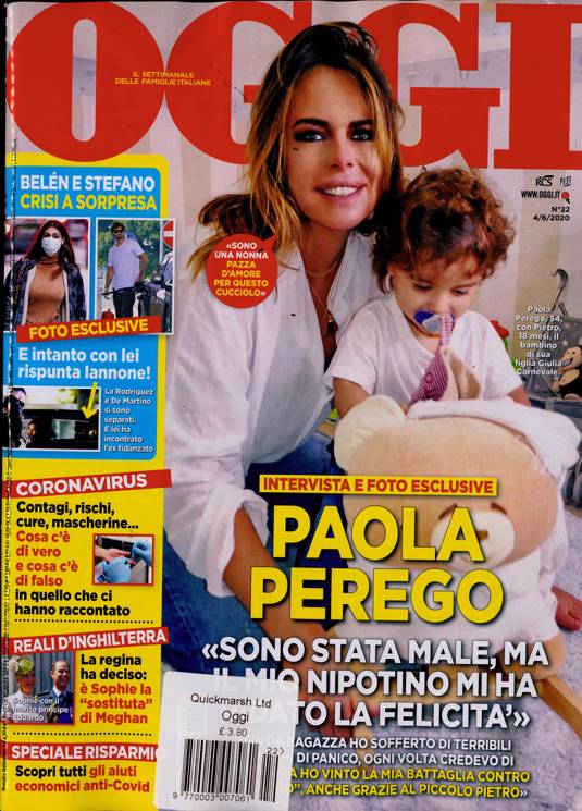 Oggi Magazine Subscription | Buy at Newsstand.co.uk | Italian
