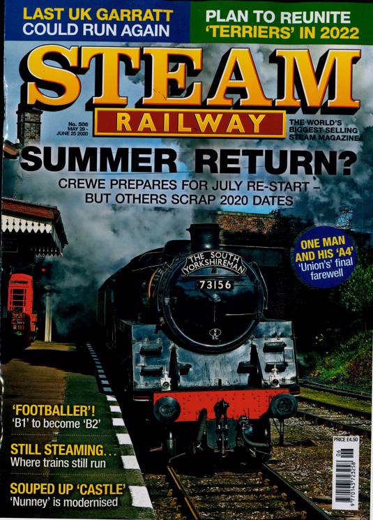Steam Railway Magazine Subscription | Buy at Newsstand.co.uk | Railways