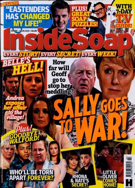 Inside Soap Magazine Subscription | Buy at Newsstand.co.uk | Television