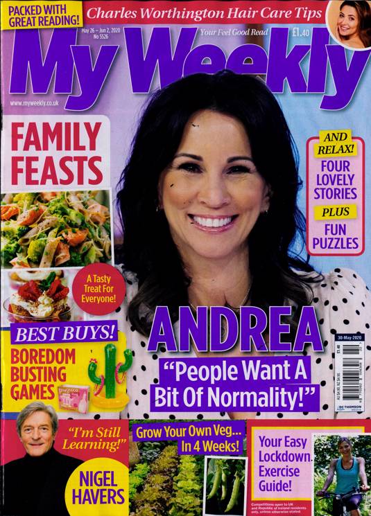My Weekly Magazine Subscription | Buy at Newsstand.co.uk | Women's Weekly