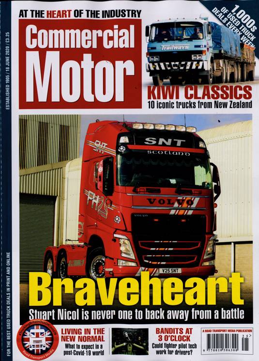 Commercial Motor Magazine Subscription | Buy at Newsstand.co.uk | Trucking
