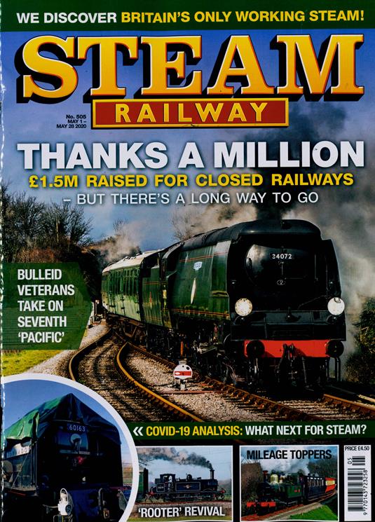Steam Railway Magazine Subscription | Buy at Newsstand.co.uk | Railways
