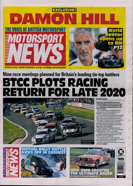 Motorsport News Magazine Subscription | Buy at Newsstand.co.uk ...