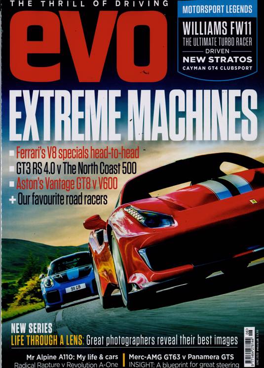 Evo Magazine Subscription | Buy at Newsstand.co.uk | General Car
