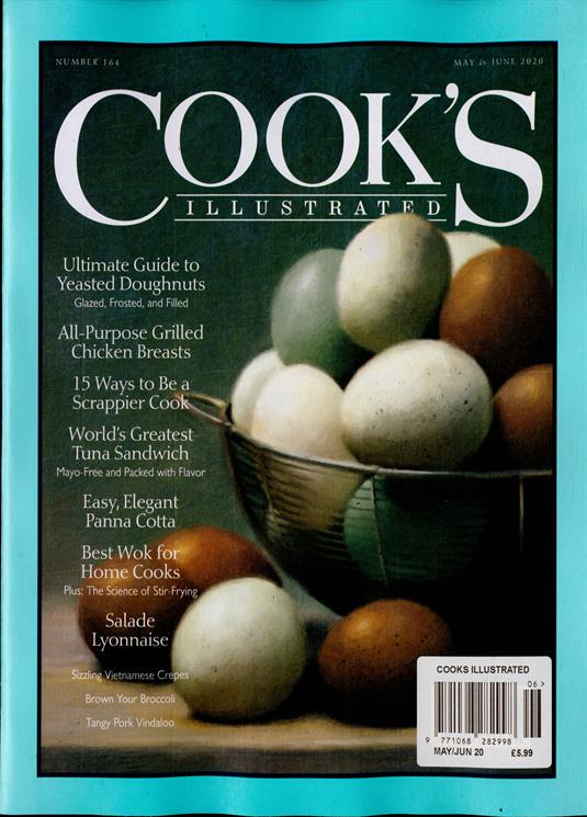 Cooks Illustrated Magazine Subscription | Buy at Newsstand.co.uk ...