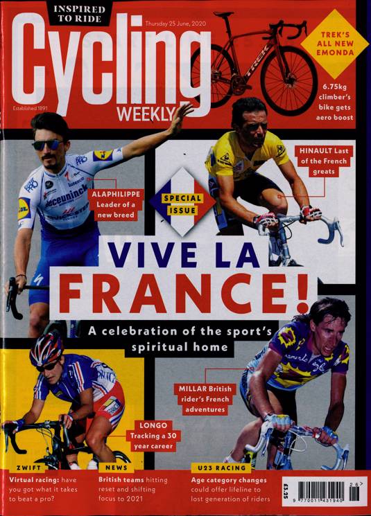 Cycling Weekly Magazine Subscription | Buy at Newsstand.co.uk | Cycling