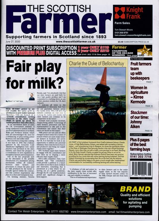 Scottish Farmer Magazine Subscription | Buy at Newsstand.co.uk ...