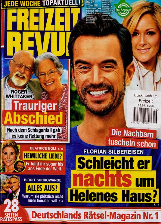 Freizeit Revue Magazine Subscription | Buy at Newsstand.co.uk | German