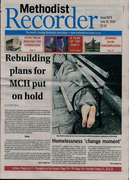 Methodist Recorder Magazine Subscription | Buy at Newsstand.co.uk ...