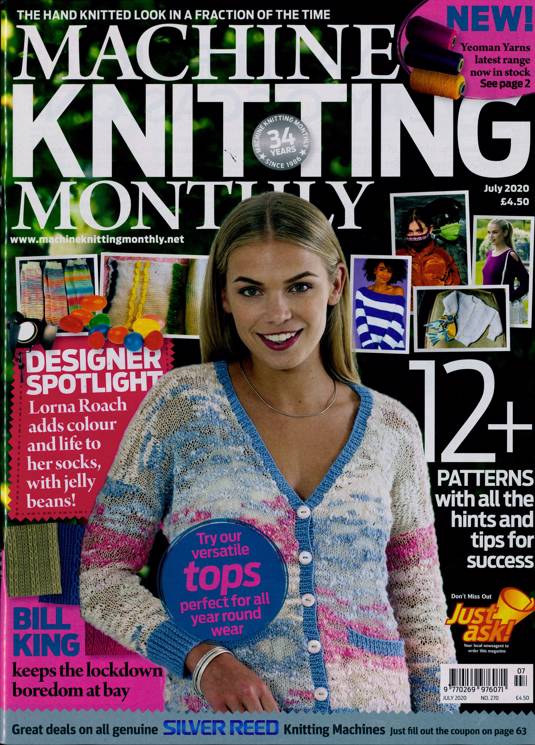 Machine Knitting Magazine Subscription | Buy at Newsstand.co.uk ...