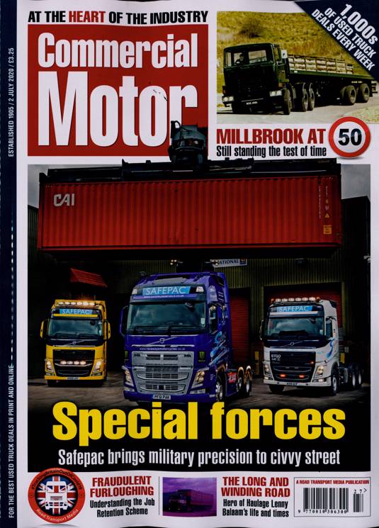 Commercial Motor Magazine Subscription | Buy at Newsstand.co.uk | Trucking