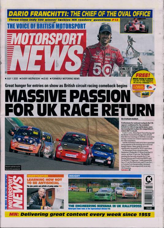 Motorsport News Magazine Subscription | Buy at Newsstand.co.uk ...