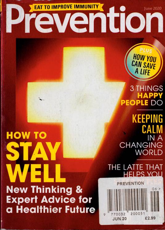 Prevention Magazine Subscription | Buy at Newsstand.co.uk | General Women's