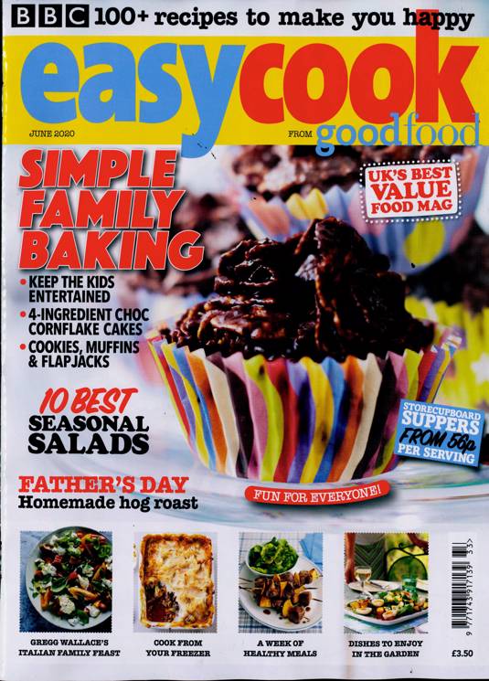 Easy Cook Magazine Subscription | Buy at Newsstand.co.uk | Cooking & Food