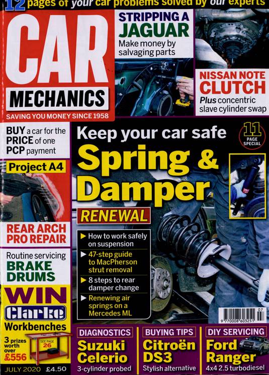 Car Mechanics Magazine Subscription | Buy at Newsstand.co.uk | General Car