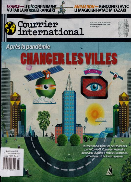 Courrier International Magazine Subscription | Buy at Newsstand.co.uk ...