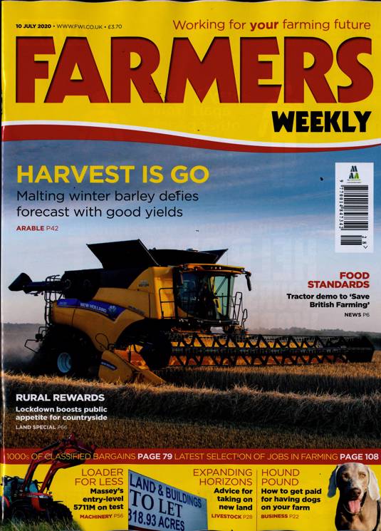 Farmers Weekly Magazine Subscription | Buy at Newsstand.co.uk | Agriculture