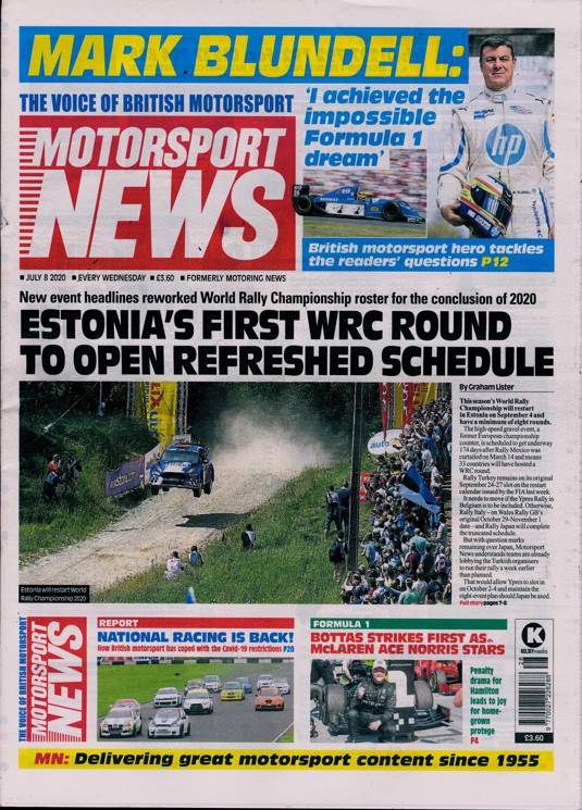 Motorsport News Magazine Subscription | Buy at Newsstand.co.uk ...