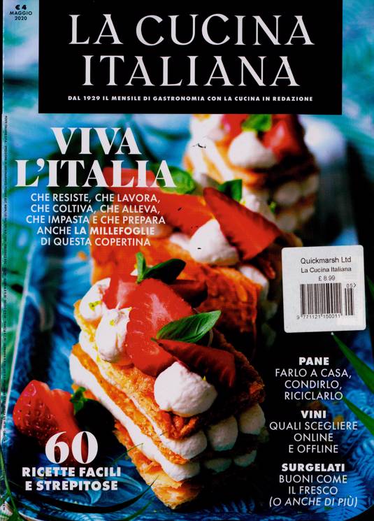 La Cucina Italiana Magazine Subscription | Buy at Newsstand.co.uk | Italian