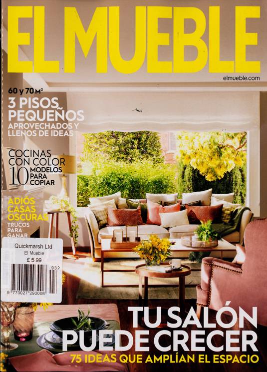 El Mueble Magazine Subscription | Buy at Newsstand.co.uk | Home Interiors