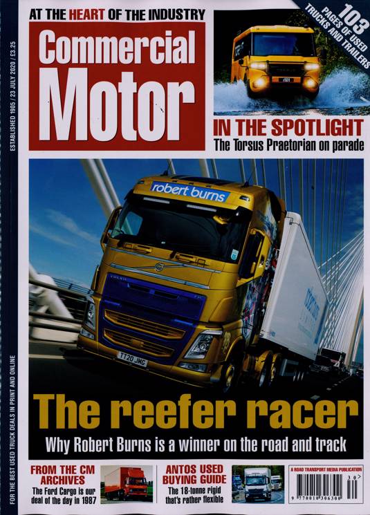 Commercial Motor Magazine Subscription | Buy at Newsstand.co.uk | Trucking