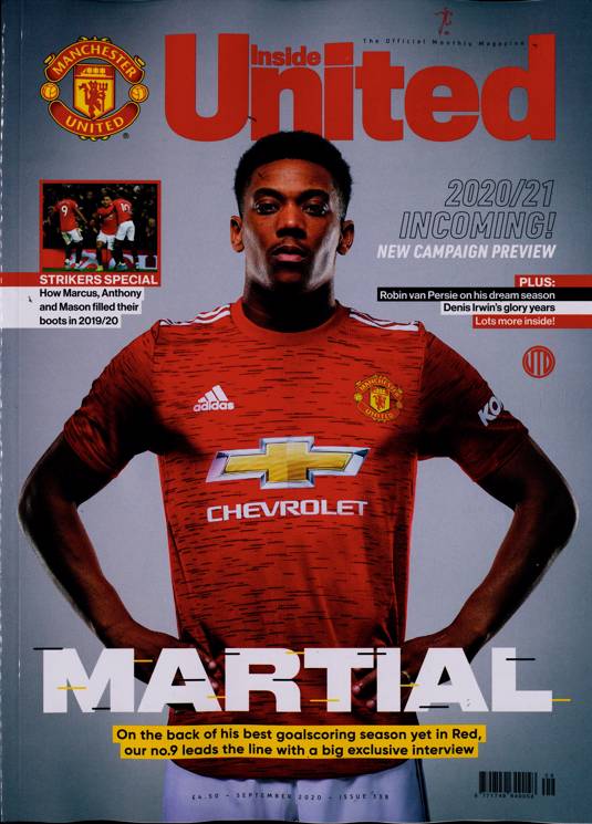 Inside United Magazine Subscription | Buy at Newsstand.co.uk | Football