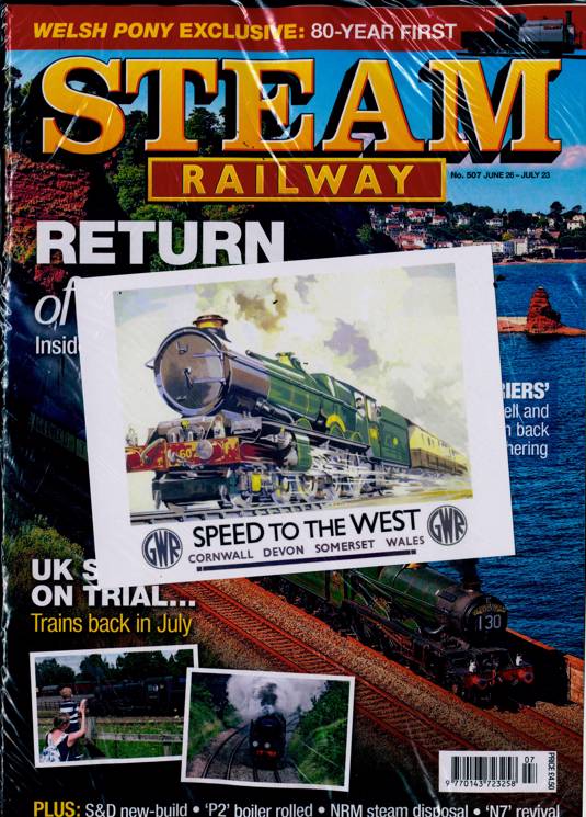 Steam Railway Magazine Subscription | Buy at Newsstand.co.uk | Railways