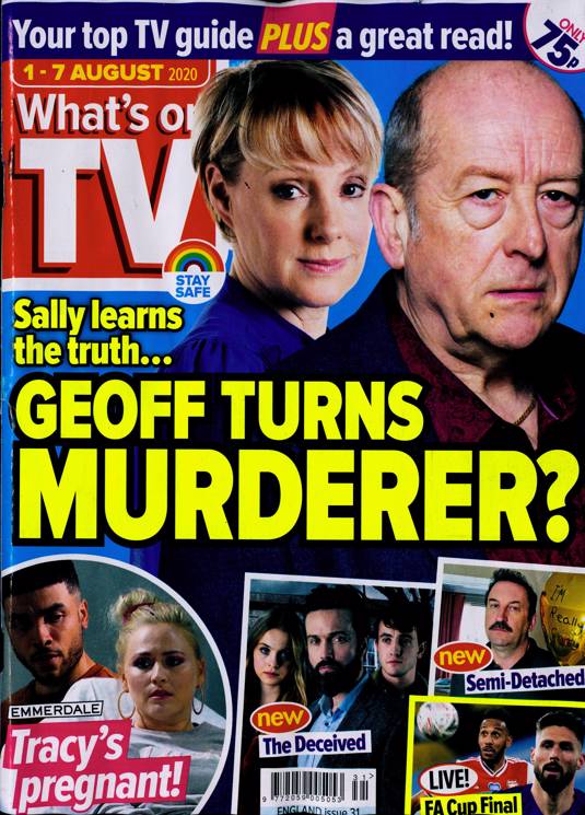 Whats On Tv England Magazine Subscription | Buy at Newsstand.co.uk ...